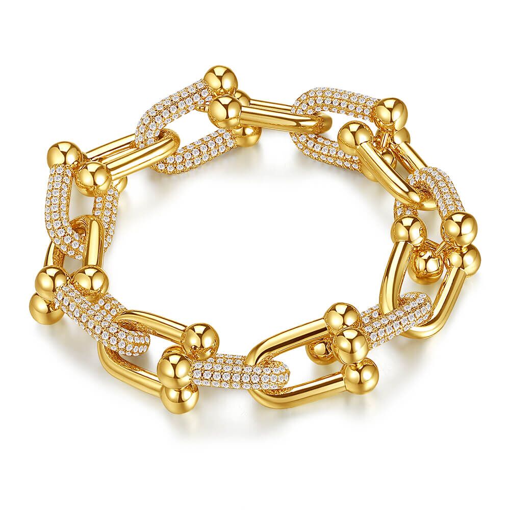 Interlock Chain Necklace - Jewepiter