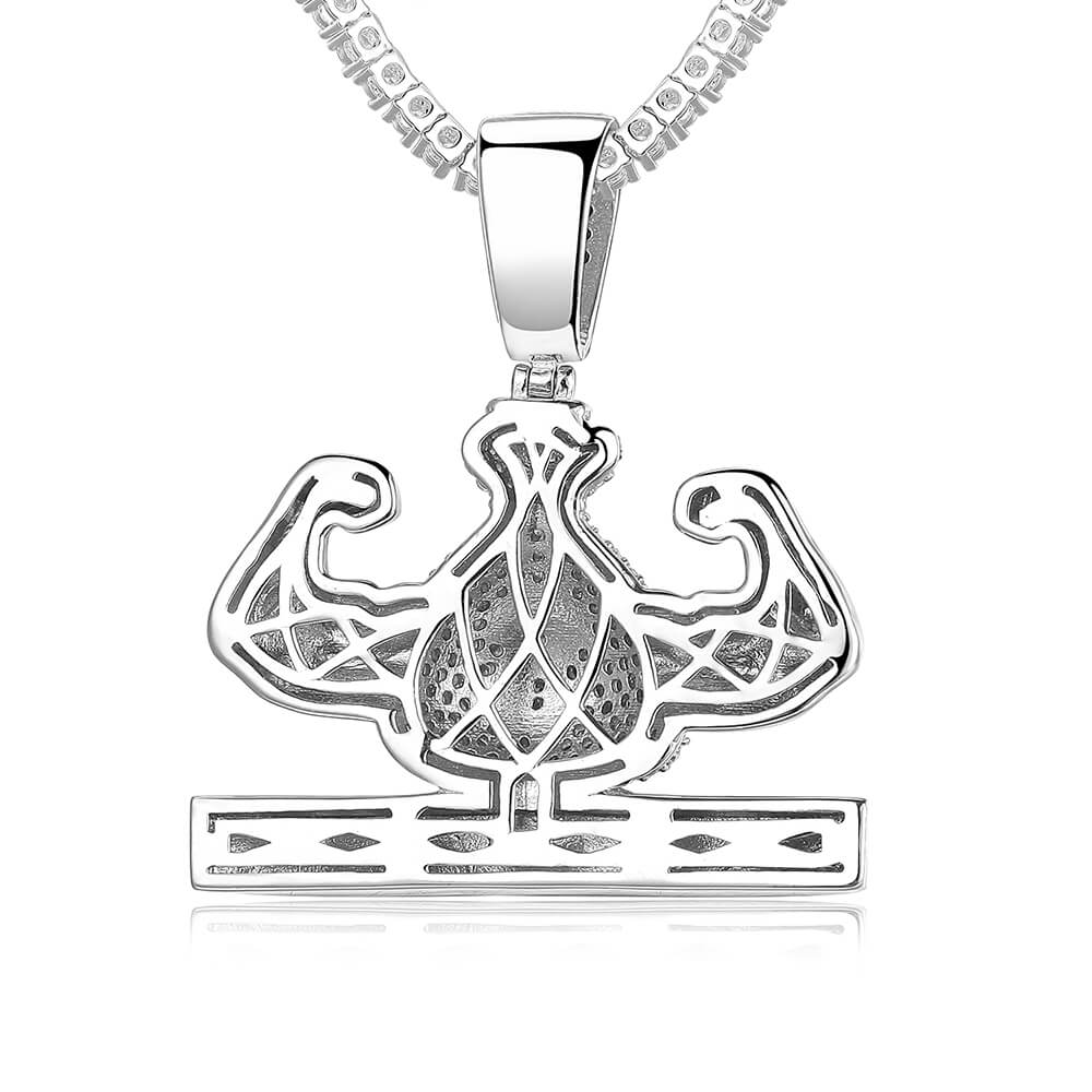 Money Power Flexing Dollar Bling Bag Rapper Mens Pendant Chain - Jewepiter